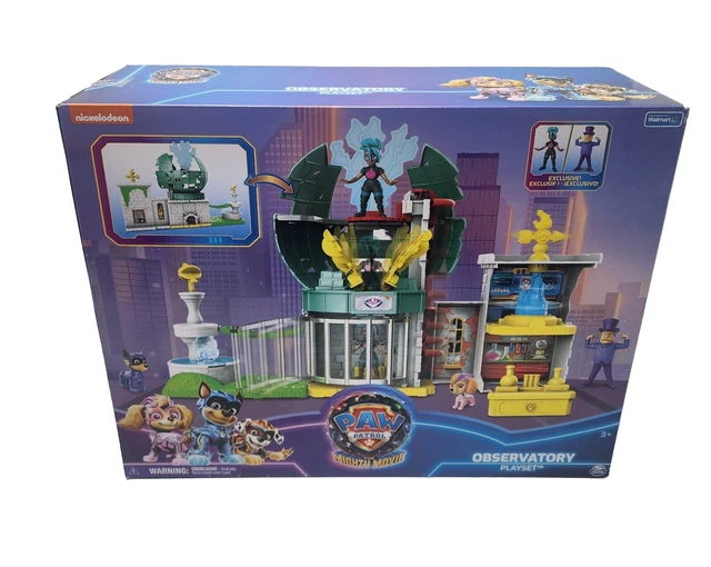 PAW PATROL THE Mighty Movie Observatory Playset 4 Action Figures New ...