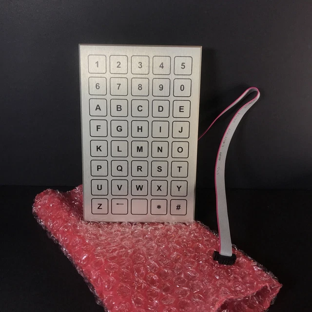 BARANTECH EVERSWITCH 40 Key Alphanumeric Keypad SPI 29101093 Piezo ...