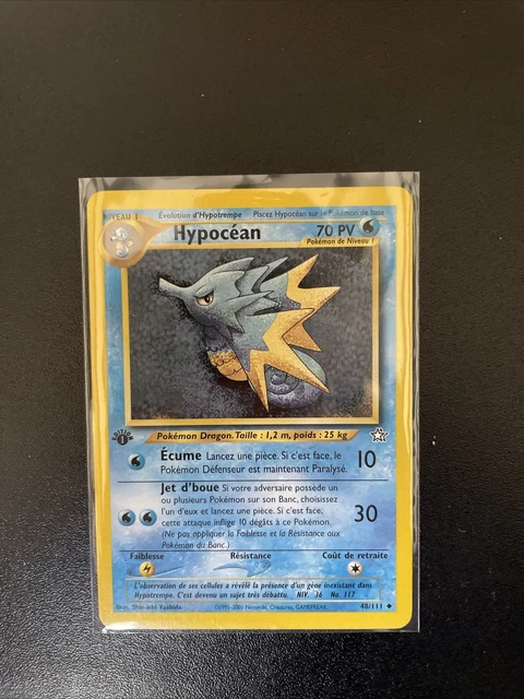 CARTE POKEMON EDITION 1 Hypocéan En Très Bon État EUR 15,00 - PicClick FR