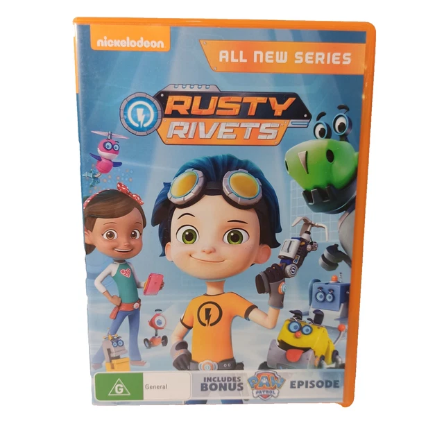 RUSTY RIVETS DVD Nickelodeon Animation Adventure Children Family Region ...