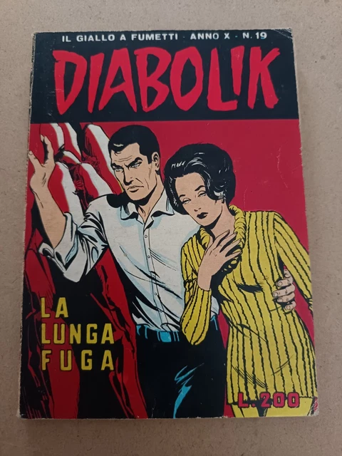 1227A DIABOLIK N°19 Anno X 1971 La Lunga Fuga EUR 4,50 - PicClick IT