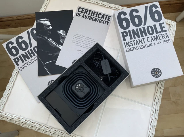 VERY RARE SUPERSENSE 66/6 Pinhole Instant Camera Limited Edition. £349. ...
