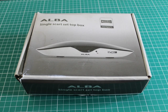 ALBA SINGLE SCART set top box (Scart Only) dvb digi freeview Used ...