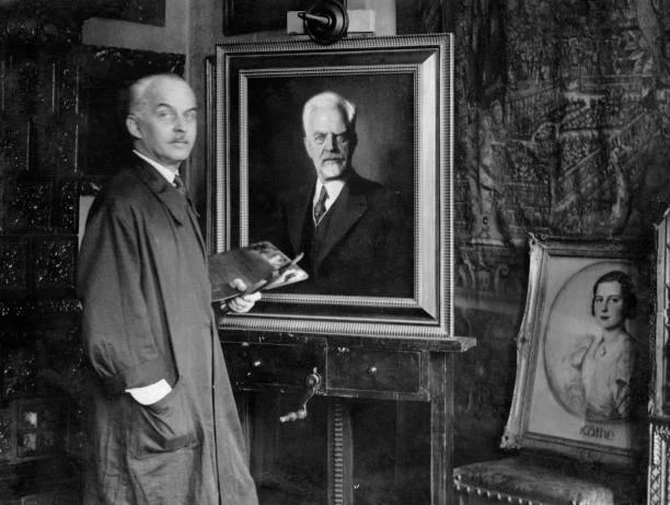 AUSTRIAN PAINTER HANS Pellar in his studio Austria 1930 Old Photo EUR 6 ...