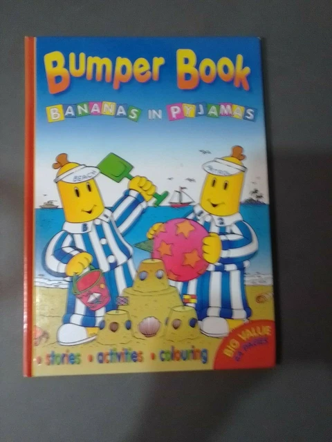 BANANAS IN PYJAMAS Bumper Book Stories Activities Colouring HC $16.00 ...