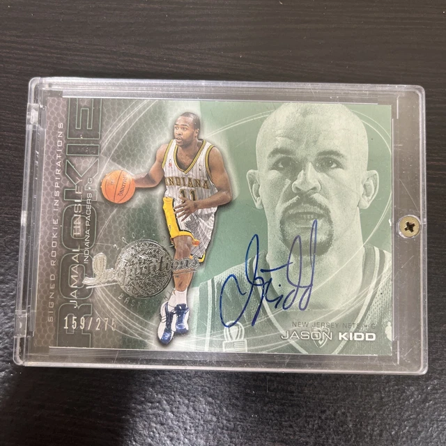 AUTO 2001-02 UPPER Deck Inspirations certifié JASON KIDD SUR CARTE SP # ...