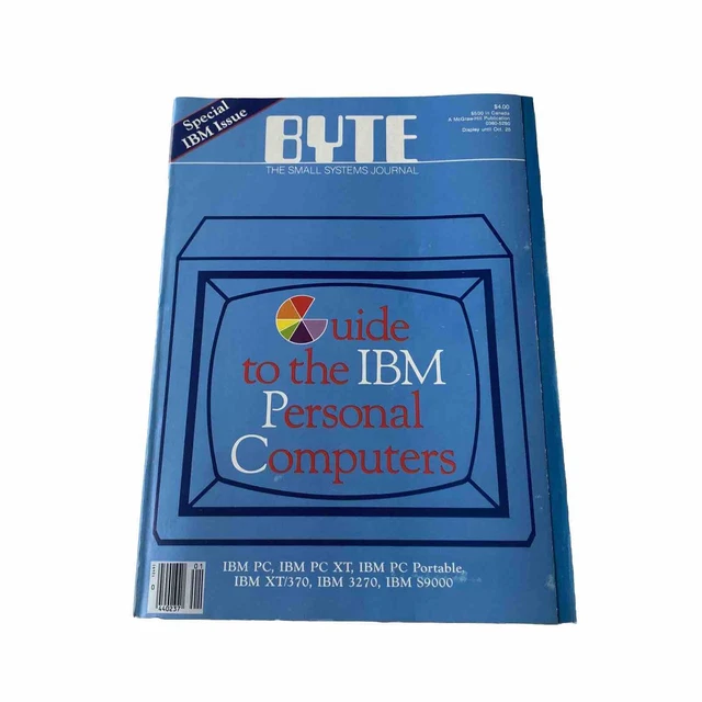 VINTAGE BYTE MAGAZINE Fall 1984 Special Guide To The IBM Personal ...