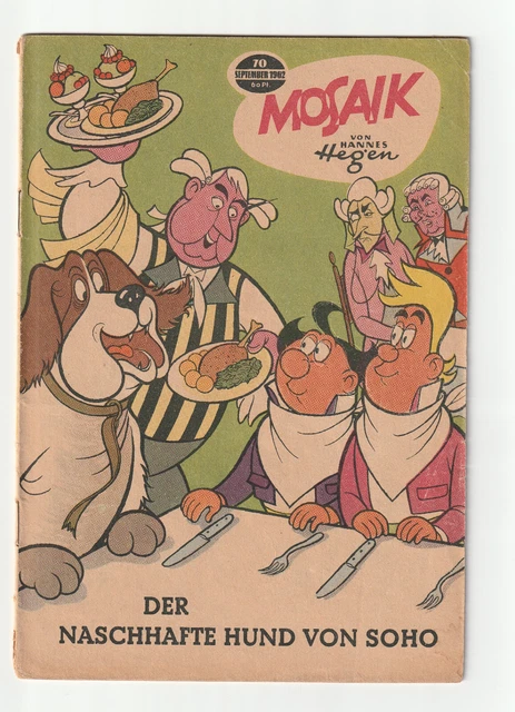 ORIGINAL MOSAIK DIGEDAGS Heft Nr. 70 - Zustand Gut EUR 12,00 - PicClick DE