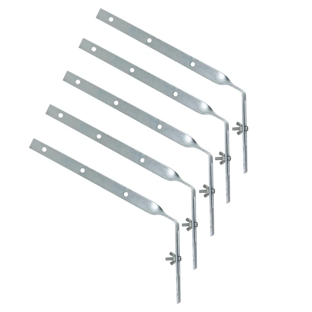 GUTTER SIDE RAFTER Bracket UNIVERSAL Galvanised Steel Fascia Fixing ...