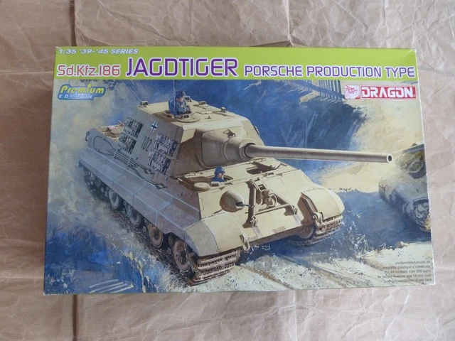 1/35 DRAGON 6351 Jagdtiger mit ketten vormontiert EUR 39,99 - PicClick DE