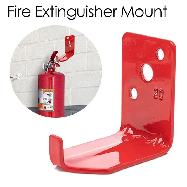 HOLDER 20LB WALL Hook Extinguishers Bracket Fire Extinguisher Mount ...