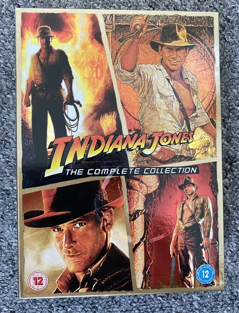 INDIANA JONES THE Complete Collection Dvd Box Set £3.99 - PicClick UK