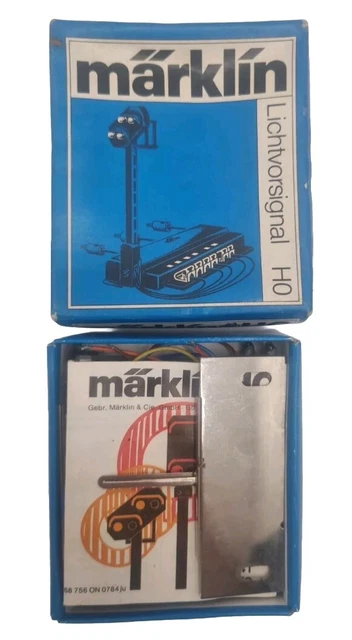 MARKLIN HO MÄRKLIN H0 7238 Signal Light Signal New Original Packaging ...