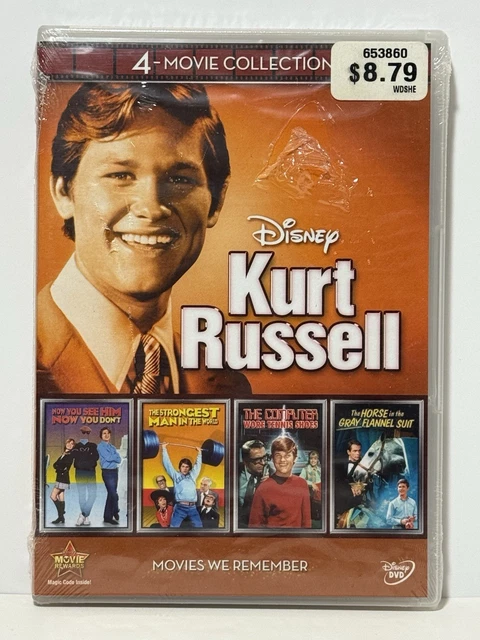 DISNEY KURT RUSSELL: 4 Movie Collection DVD, 4-Disc Set 2012 Brand New ...