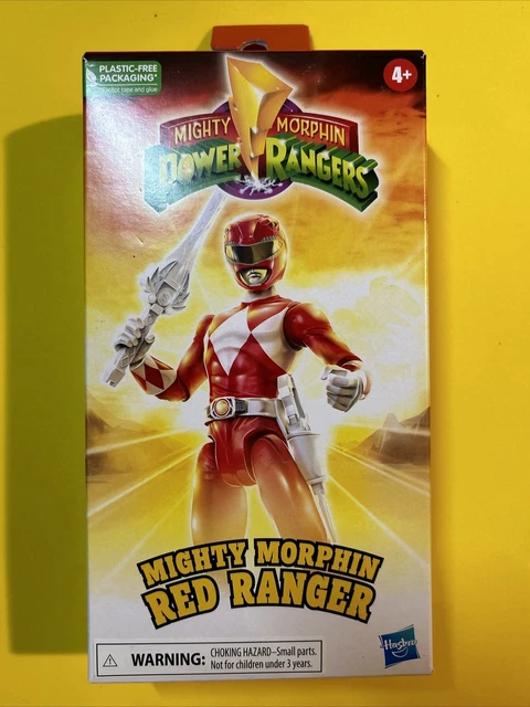 MIGHTY MORPHIN POWER Rangers 30Th Anniversary Vhs Box Red Ranger In ...
