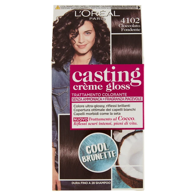 L'OREAL PARIS CASTING Crème Glanz 4102 Cool Brunet - 3600523806850 EUR ...