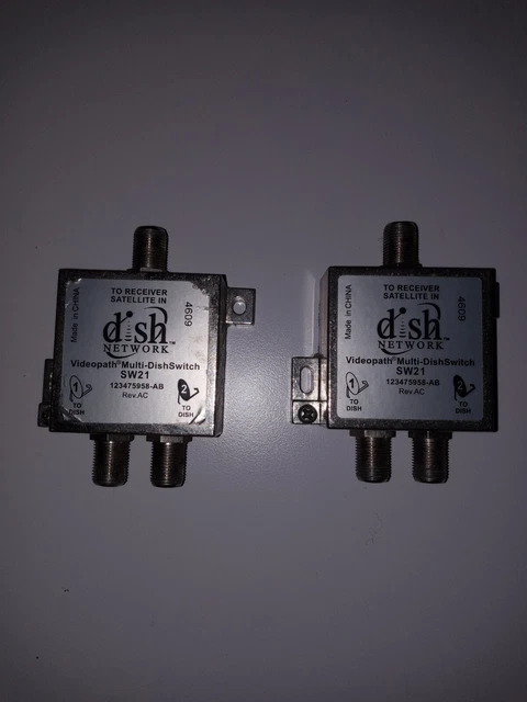 ORIGINAL SW-21 DISH NETWORK MULTI-SWITCH DISHNET SW21 LNB 119 110 129 ...