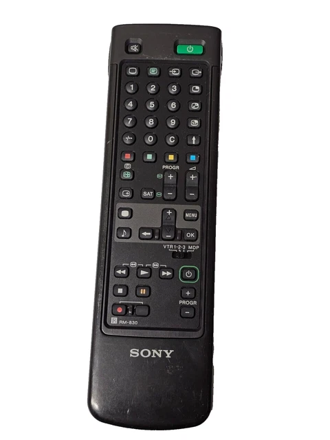 GENUINE ORIGINAL Sony Rm-830 Remote Control Kve253 Kve2531A Kvx2963E Kvh2521A £9.99 - PicClick UK