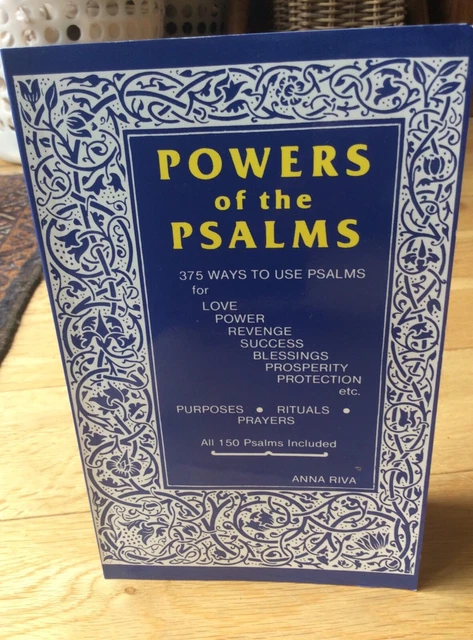 PSALMS MAGICK SPELLS Witchcraft Magic Occult Druid Crowley Grimoire ...