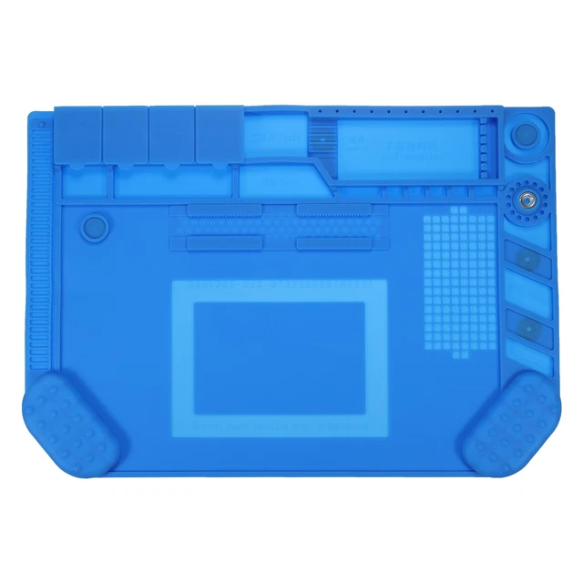 SILICONE SOLDERING MAT Magnetic Heat Insulation 932°F 18" x 12.6" $46. ...