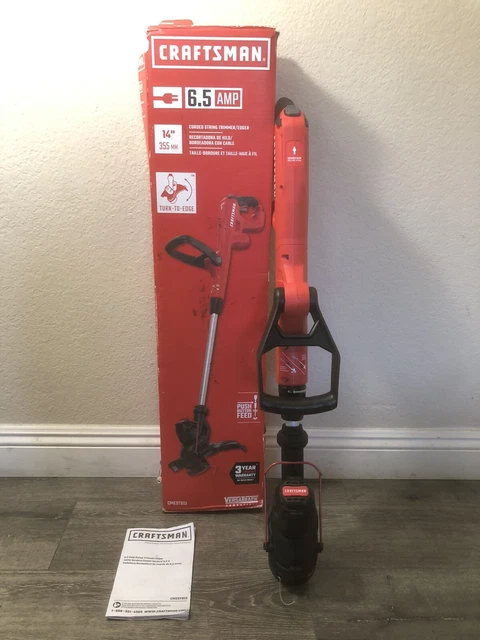 CRAFTSMAN WEEDWACKER CORDED ELECTRIC String Trimmer/Edger CMEST913 ...