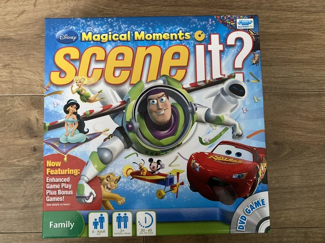 DISNEY MAGICAL MOMENTS Scene it? Family DVD Game Still Sealed Inner ...