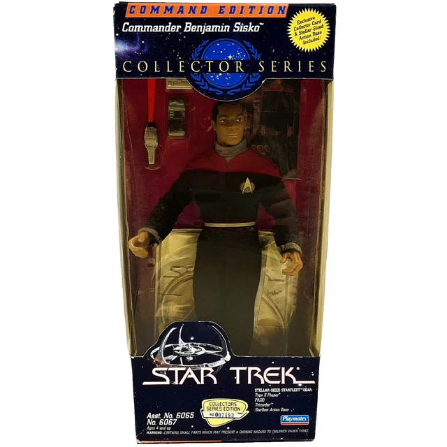 COMMANDER BENJAMIN SISKO Figure Command Edition Star Trek 1994 ...