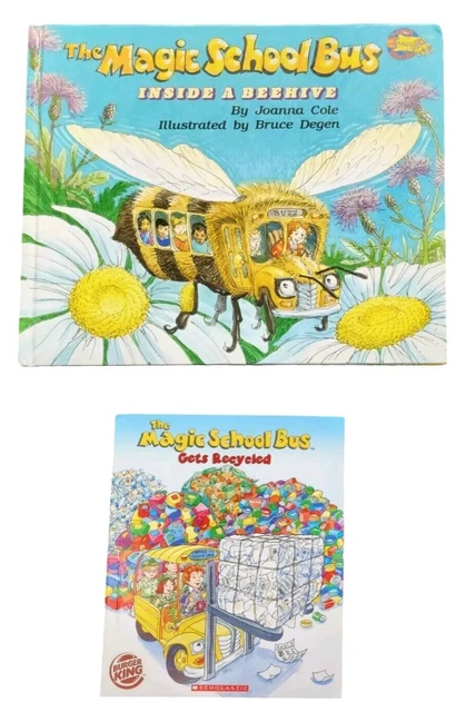 2X THE MAGIC School Bus Books Inside a Beehive & Magic School Bus Gets ...