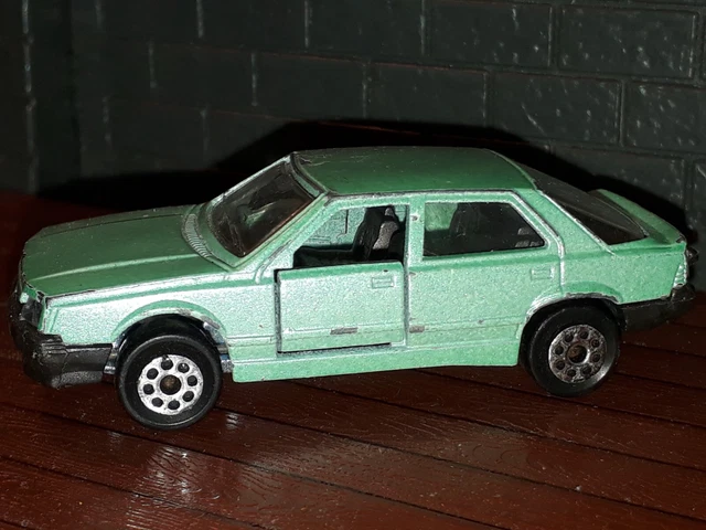 MAJORETTE RENAULT R25 222 voiture miniature car 1/63 vert d'eau pastel ...