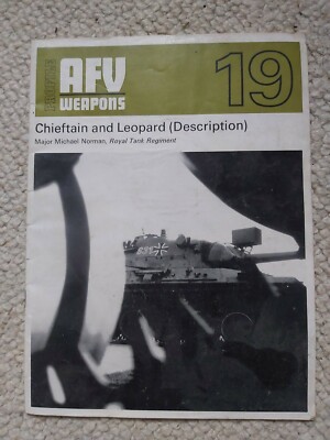 AFV WEAPONS PROFILE No. 19 - Chieftain and Leopard (Description) EUR 3 ...