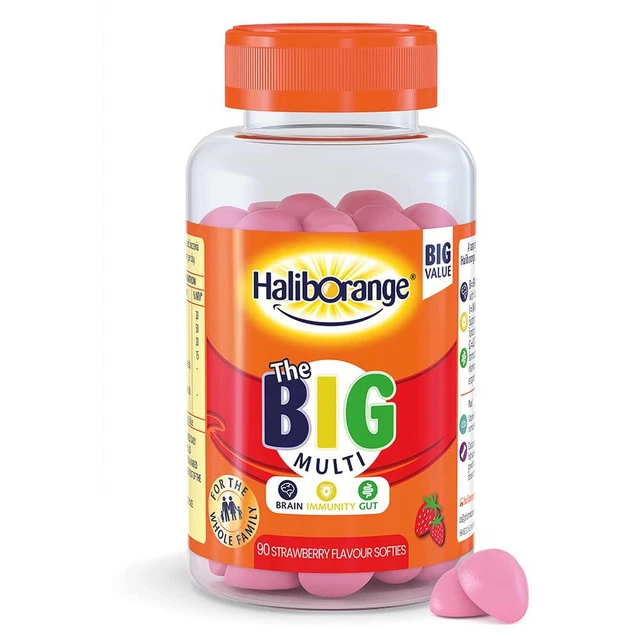 HALIBORANGE BIG MULTIVITAMIN | Vitamin A | Vitamin D | Calcium ...