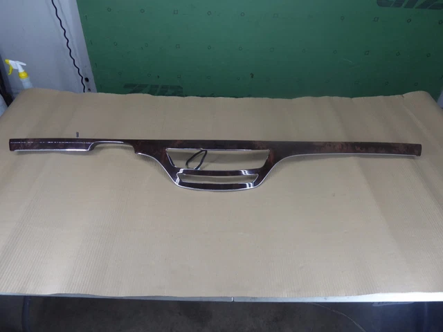 MERCEDES BENZ S Class W221 Front Dashboard Trim Wood Woodgrain Bezel ...