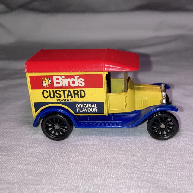 MATCHBOX 1921 FORD Model-T Van Birds Custard Powder 1:52 See Photos ...
