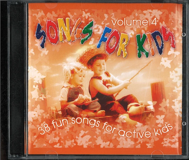 588 NEW SEALED (Cd) Songs For Kids Volume 4 38 Fun Songs For Active ...