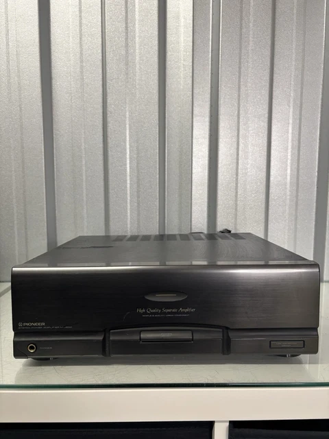 PIONEER M-J200 STEREO Power High Quality Separate Amplifier £49.99 ...