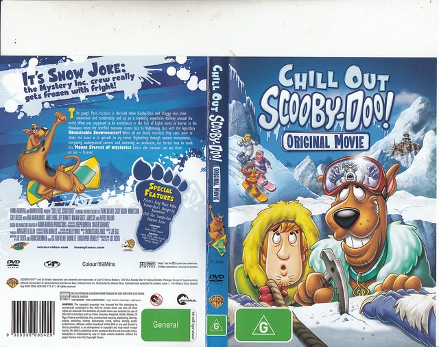 CHILL OUT SCOOBY-DOO-2007-ANIMATED-MOVIE-DVD $19.95 - PicClick AU