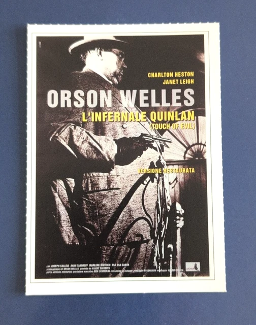 CARTOLINA CINEMATOGRAFICA L'INFERNALE Quinlan Touch Of Evil 1958 Orson ...