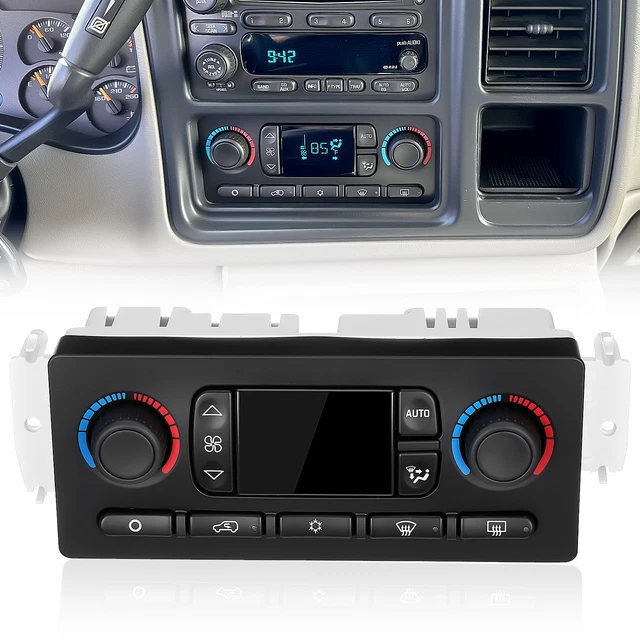 A/C HEATER CLIMATE Control Module For GMC Chevy Silverado Tahoe Sierra ...