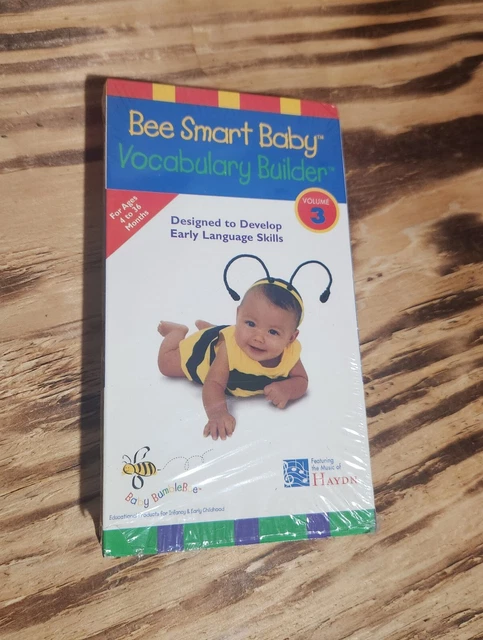 BEE SMART BABY Vocabulary Builder VHS Baby Bumblebee Volume 3 1999 £19.17 - PicClick UK