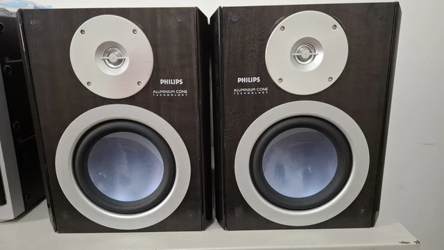 PHILIPS MZ-9 SPEAKERS 6ohms 100watts Power. Bass Reflex £21.50 - PicClick UK