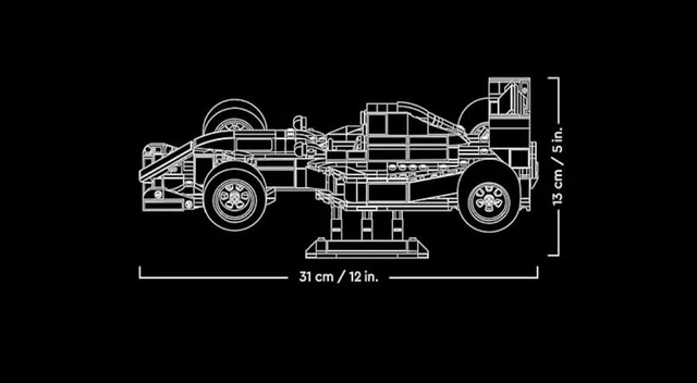 LEGO ICONS WILLIAMS Racing Fw14B & Nigel Mansell F1 Car Model Set New ...
