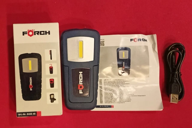 FÖRCH BABYPOCKET II LED Akkulampe - Arbeitsleuchte EUR 39,99 - PicClick DE