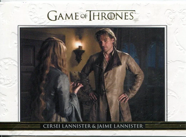 GAME OF THRONES Season 3 Relationships Gold Parallel DL02 Cersei ...