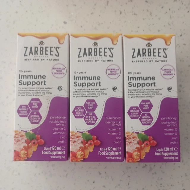 3X ZARBEES IMMUNE Support 12+ Years and Adult Multi Vitamins RRP £30 £ ...