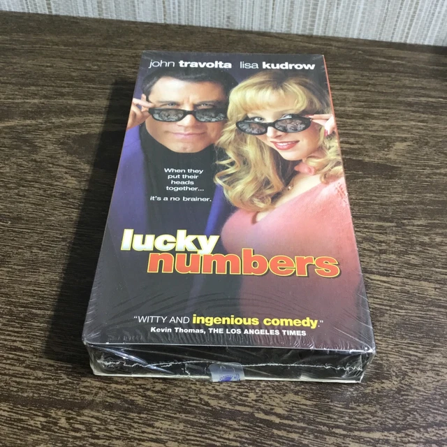 LUCKY NUMBERS JOHN Travolta Lisa Kudrow VHS 2001 NEUF EUR 3,32 ...
