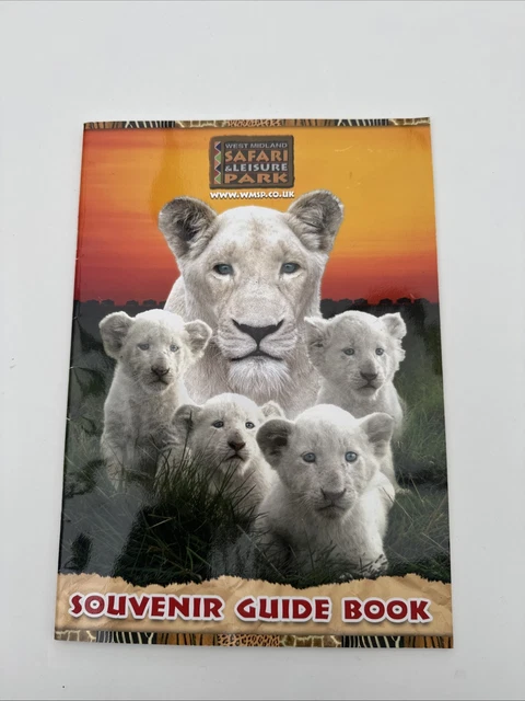 WEST MIDLANDS SAFARI Park Souvenir Guide Book 2007 - zoo Guide Book £1. ...