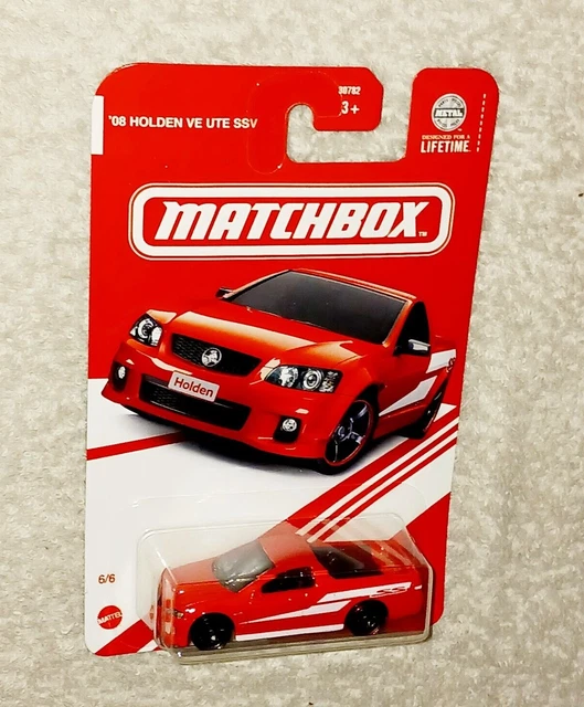 2024 MATCHBOX TARGET Exclusive 08' Holden Ve Ute Ssv Red Edition - New ...