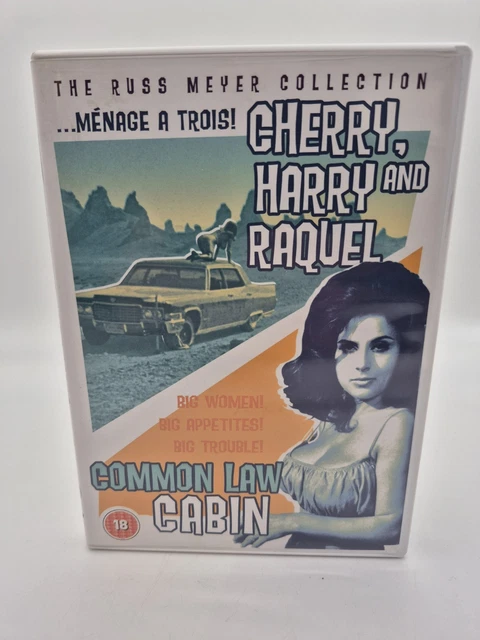 CHERRY, HARRY & Raquel/Common Law Cabin (DVD, 2005) RUSS MEYER VG+ B19 ...