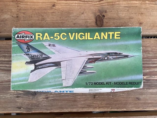 AIRFIX NORTH AMERICAN RA-5C Vigilante Jet Model Kit No.04012-5 BN 1/72 ...