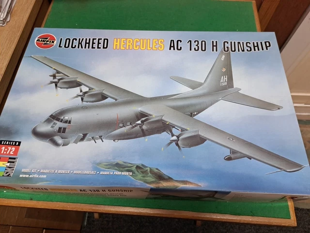AIRFIX 09004 LOCKHEED Hercules AC 130 H Gunship. 1:72 NEW £45.00 ...